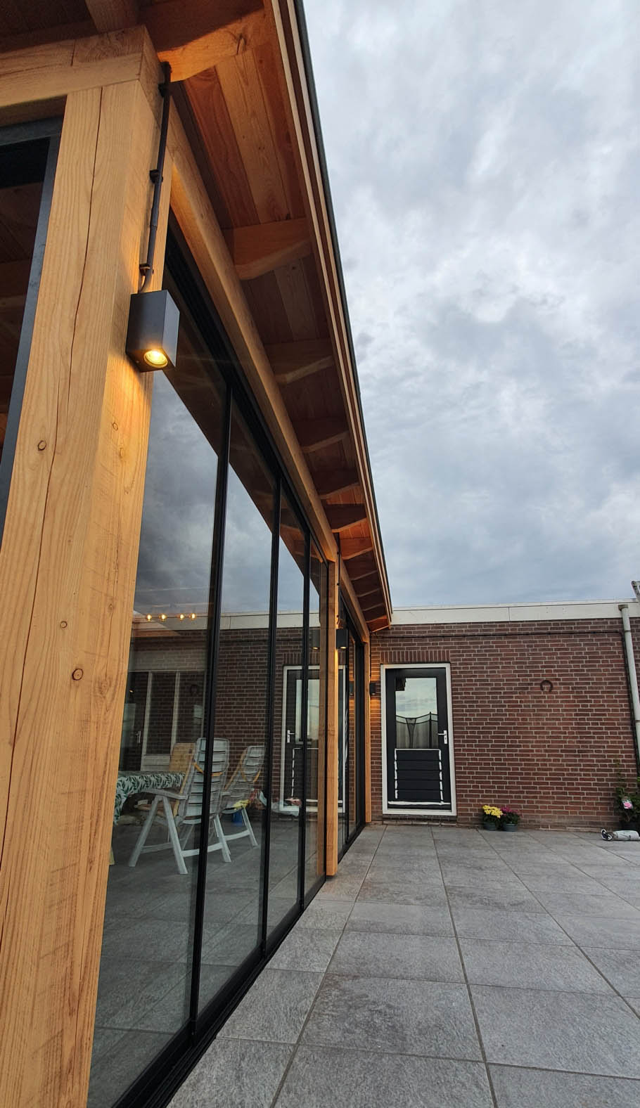 Realisatie Douglas veranda - Bongers Bouw